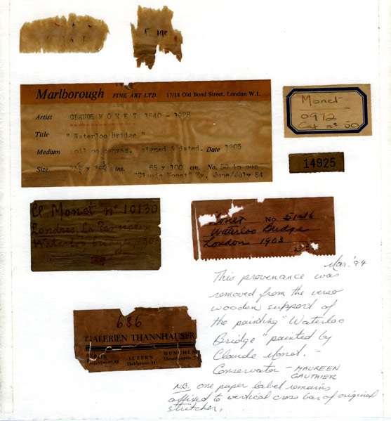 Art on the flipside: What the visitor never sees - McMaster Museum of Art